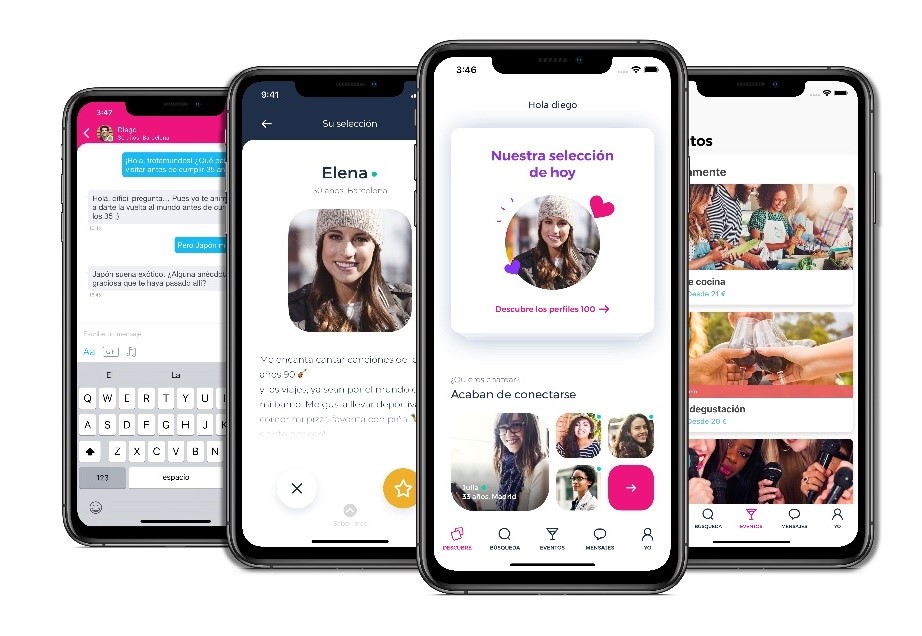 Meetic renueva su app mejorando tanto usabilidad como diseño para dar ...